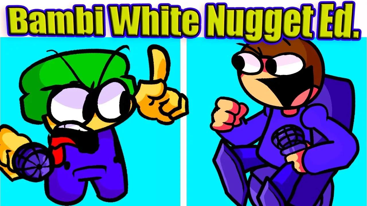 FNF White Nugget Edition | FNF MOD HARD Vs Dave And Bambi