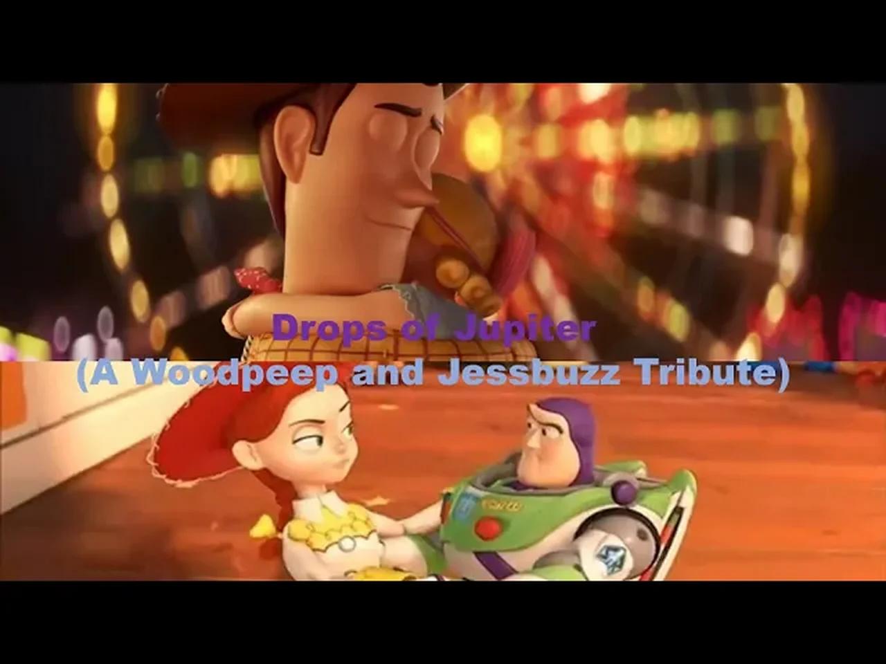 Woody X Bo and Buzz X Jessie - Drops Of Jupiter (A Toy Story Tribute)