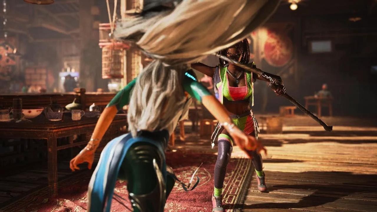 Mortal Kombat 1 - Sindel VS Tanya