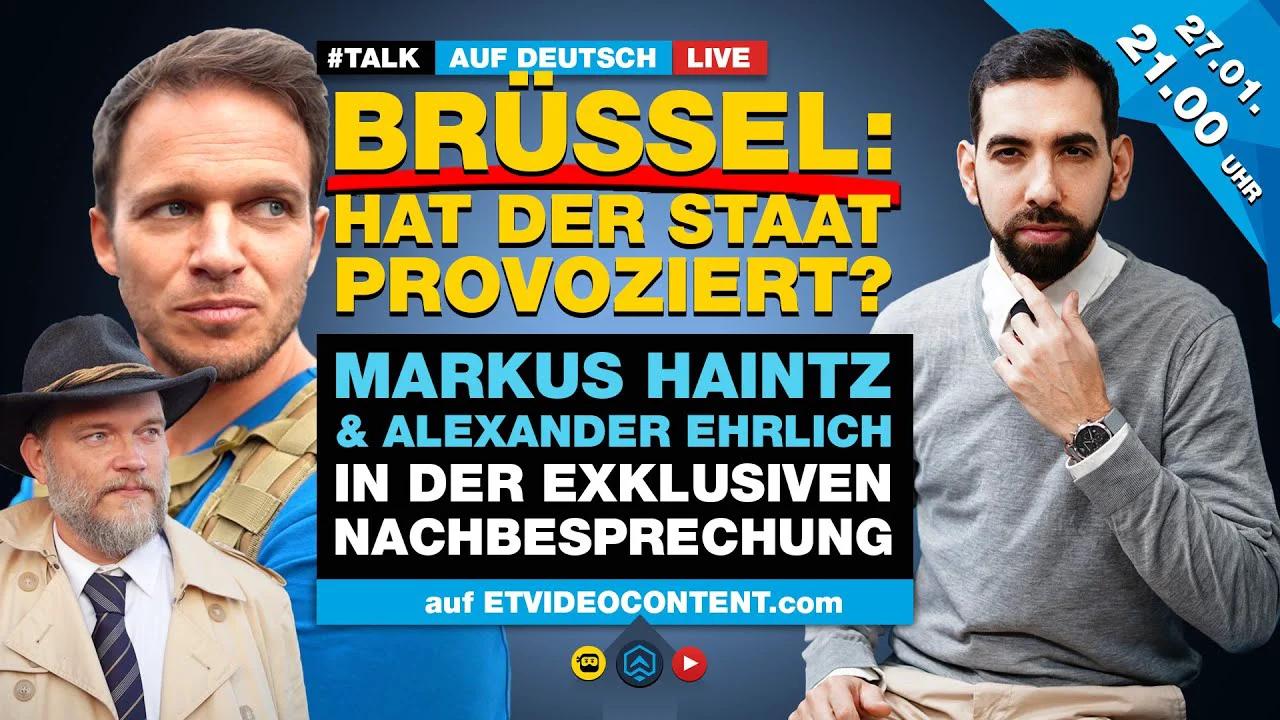 LIVE | Markus HAINTZ & Alexander EHRLICH: Hat die Polizei Gewalt in ...