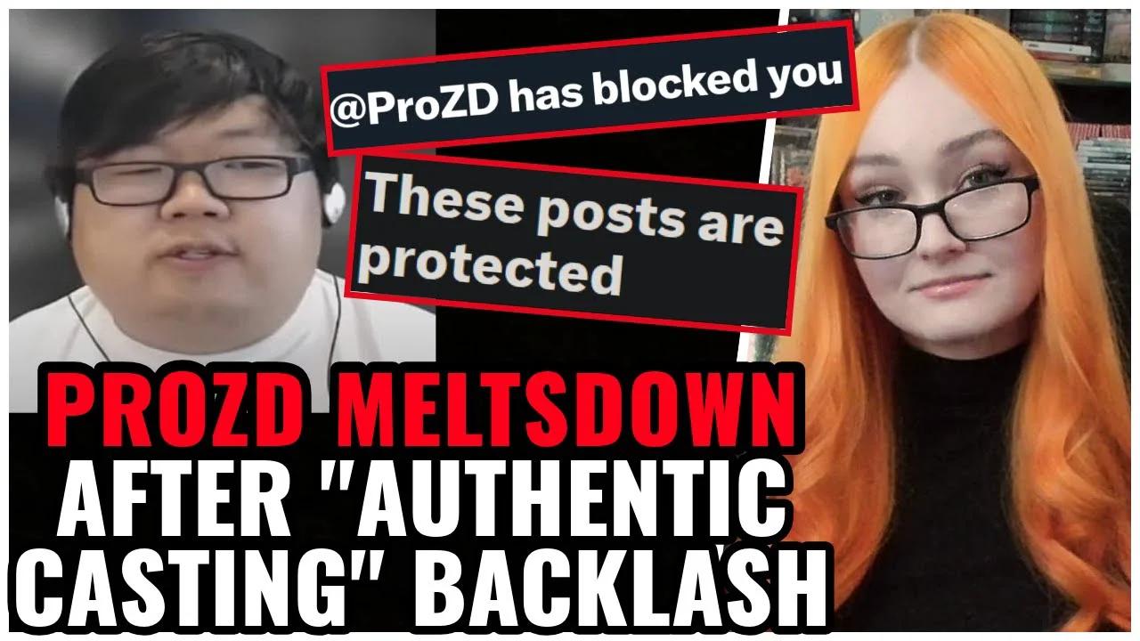 ProZD MELTSDOWN Over Backlash From Voicing White Character After ...
