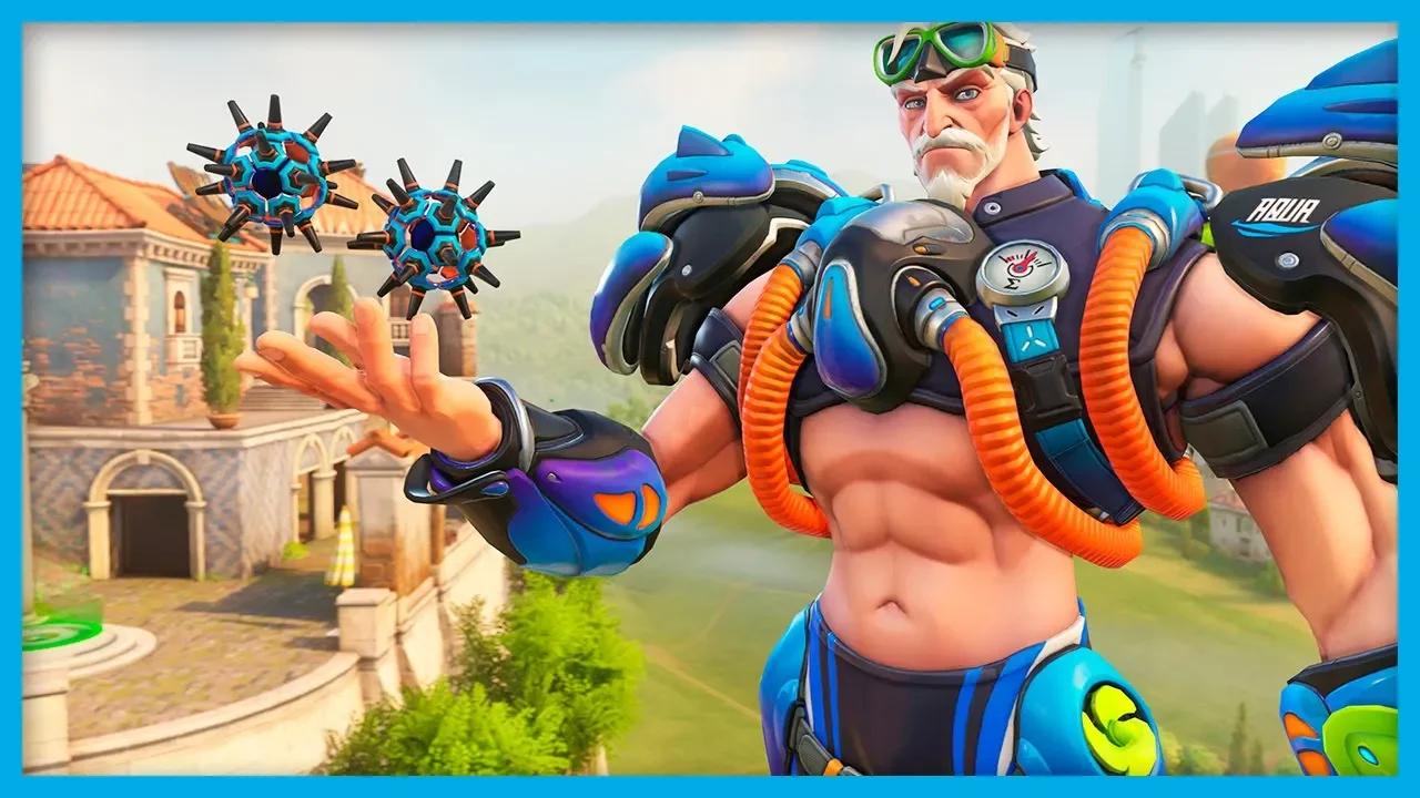 🎮 Overwatch | Sigma Scuba | Animated Desktop Wallpaper 4K 60fps 🎮