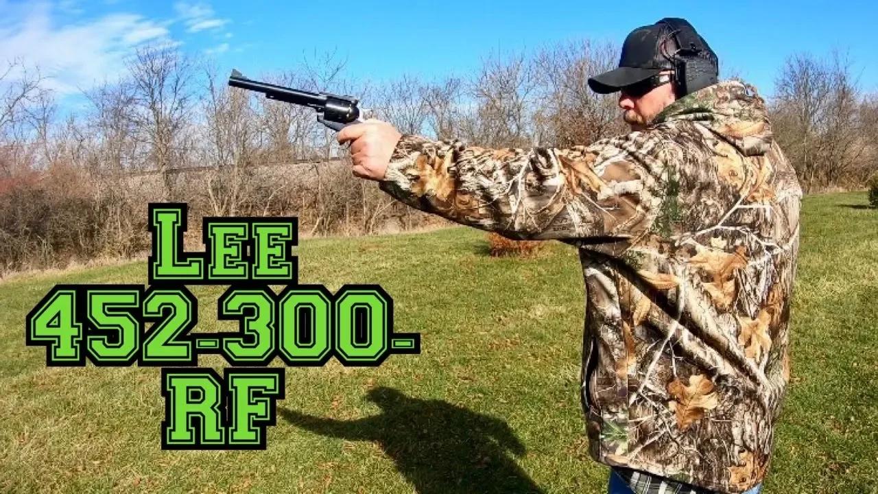 Shooting the Lee 452-300-RF with HP38 in my Ruger Blackhawk Bisley