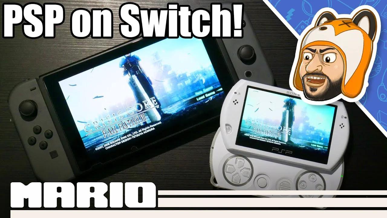 PSP Emulation on Switch is AWESOME! - PPSSPP Standalone Beta Showcase