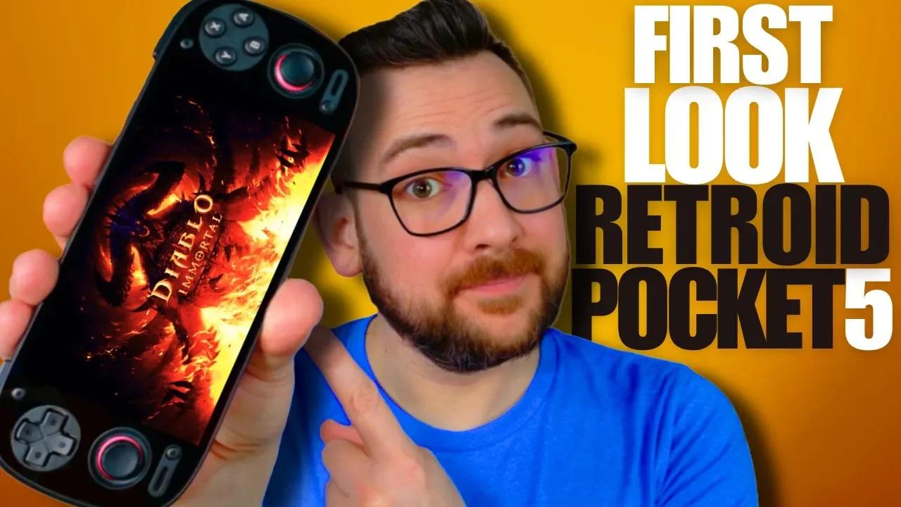 Retroid Pocket 5 First Look: The RP Mini but WIDER and..Quieter?