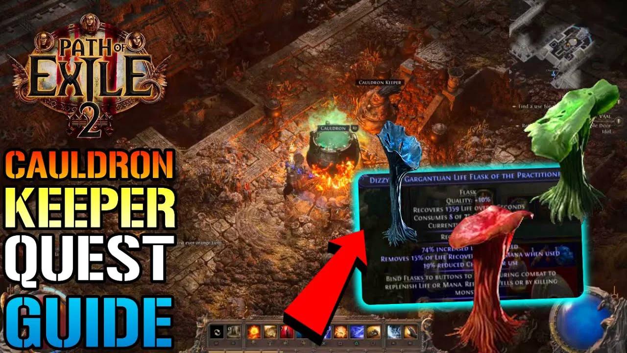 Path Of Exile 2: "Cauldron Keeper" Mushroom Guide! How To Get The BEST ...