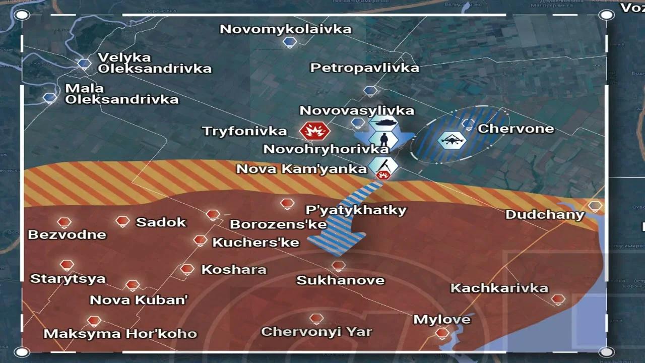 Ukrainian War Rybar Map Update: Battle for Kherson as of 11am October ...