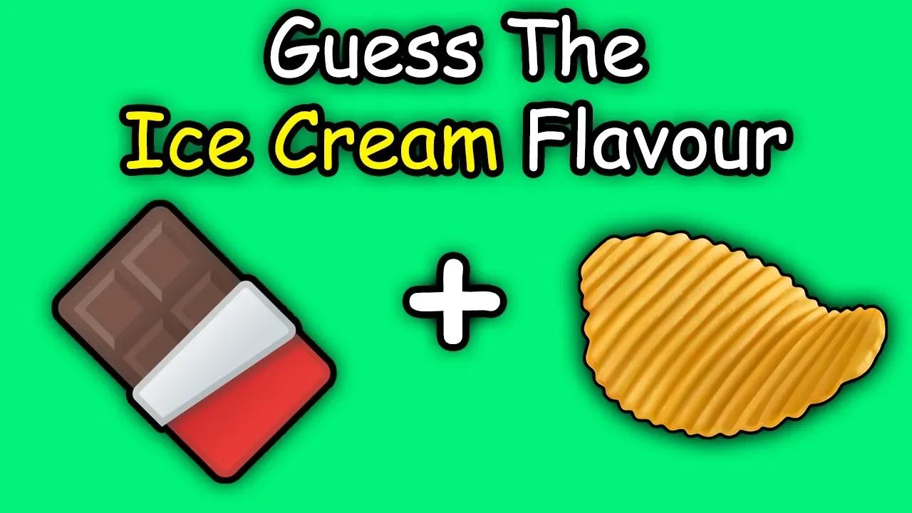Guess The Ice Cream Flavor From Emojis (Emoji Quiz)