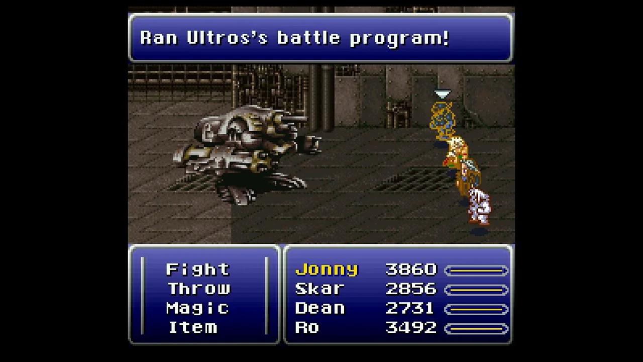 Final Fantasy VI (SNES) - Kefka’s Tower - Guardian (Battle)