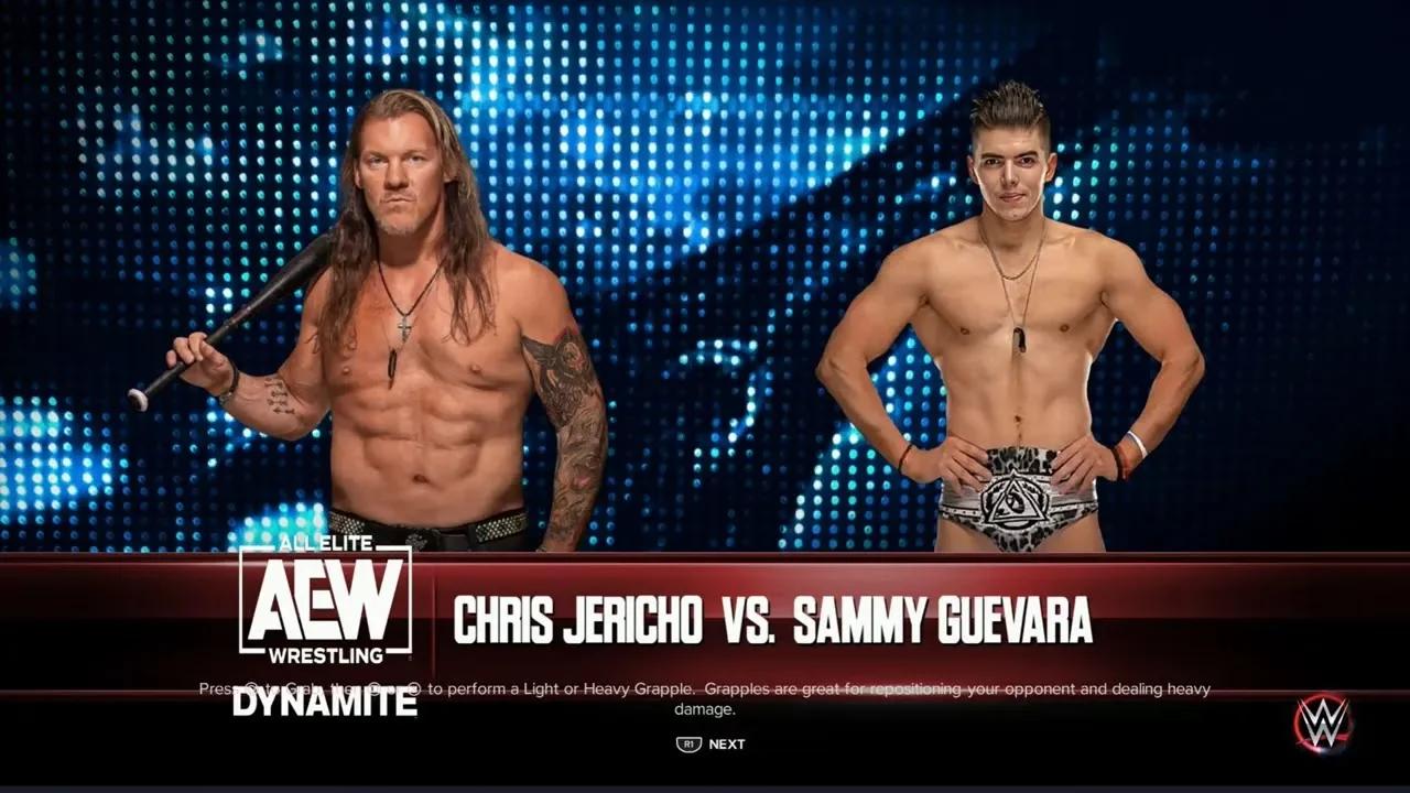 AEW Dynamite Chris Jericho vs Sammy Guevara