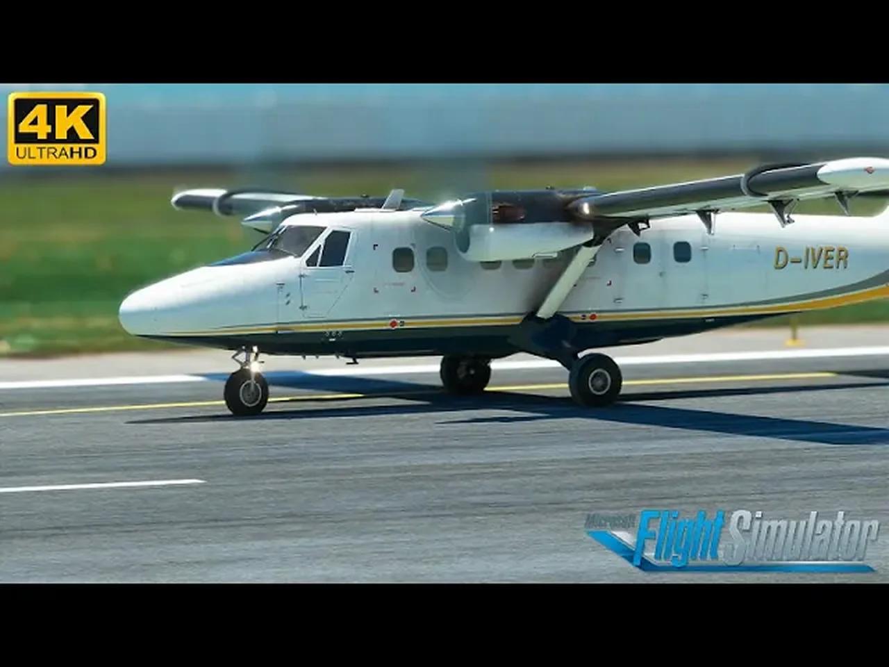 Microsoft Flight Simulator 2020 | Landing at Santos Dumont Airport Rio de Janeiro Brazil