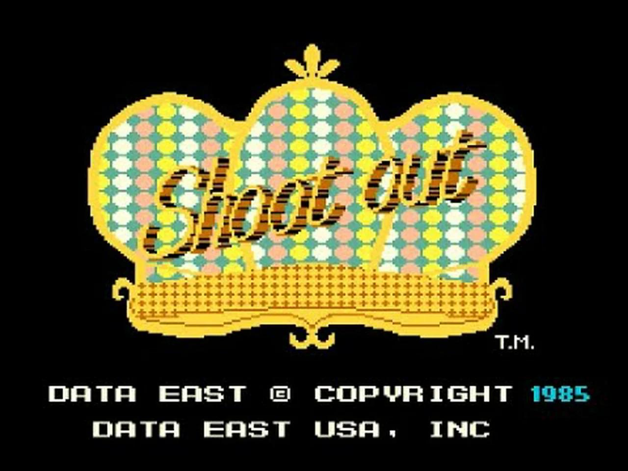 Shootout - Arcade (1985)
