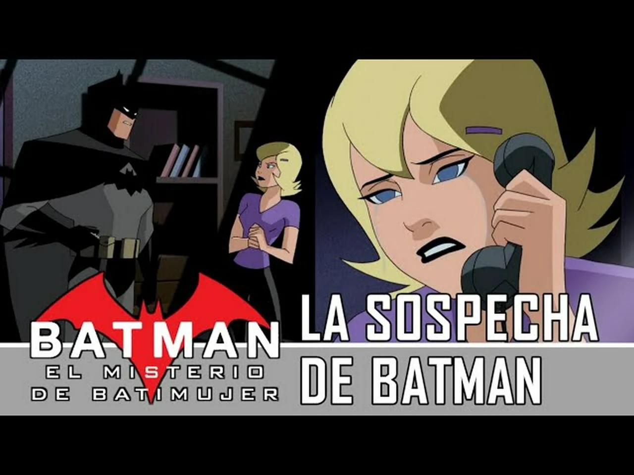 La Sospecha de Batman - Batman: El Misterio de Batimujer - Escena Clip ...