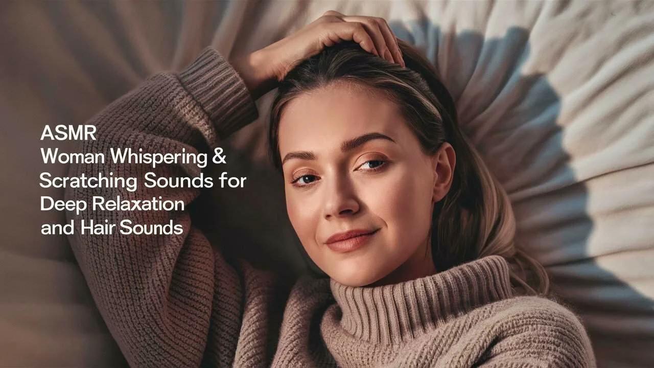 ASMR Woman Whispering & Scratching Sounds for Deep Relaxation and Sleep ...