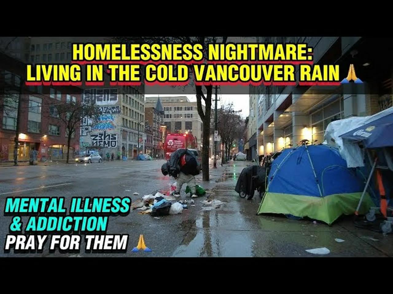 🚨 (4k) #Homelessness Nightmare: Poor #Homeless People Living In Tents ...