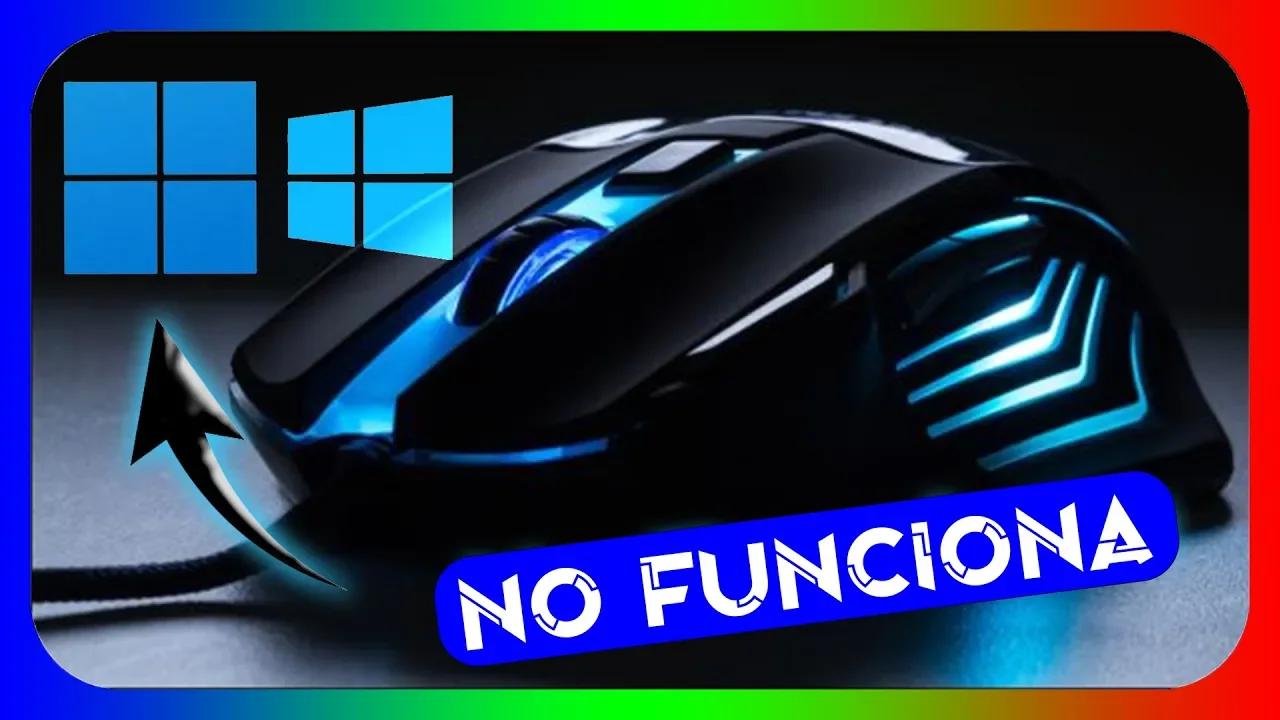 No me funciona el mouse paso a paso