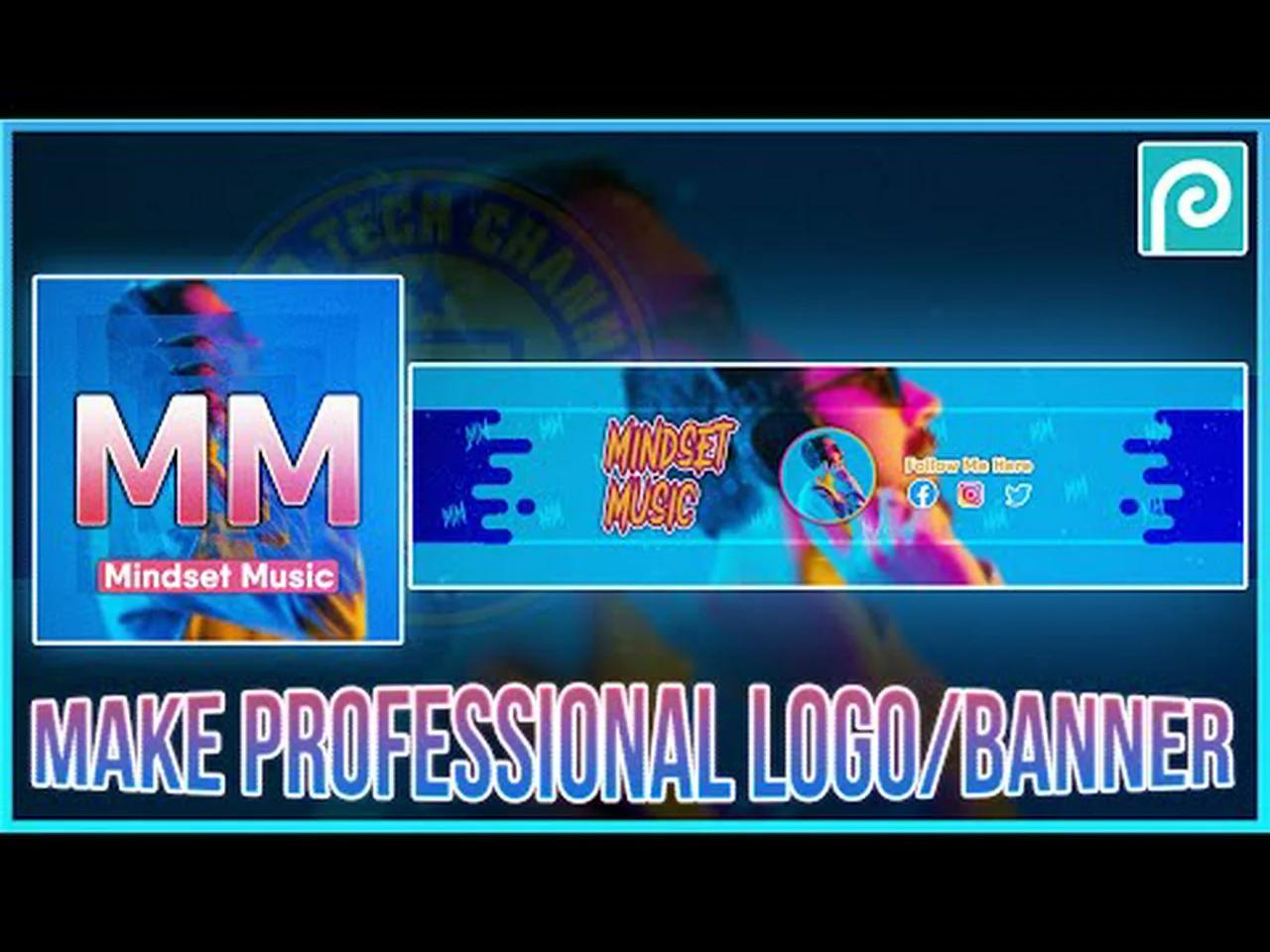 How To Make A Professional Logo and Banner In Photopea