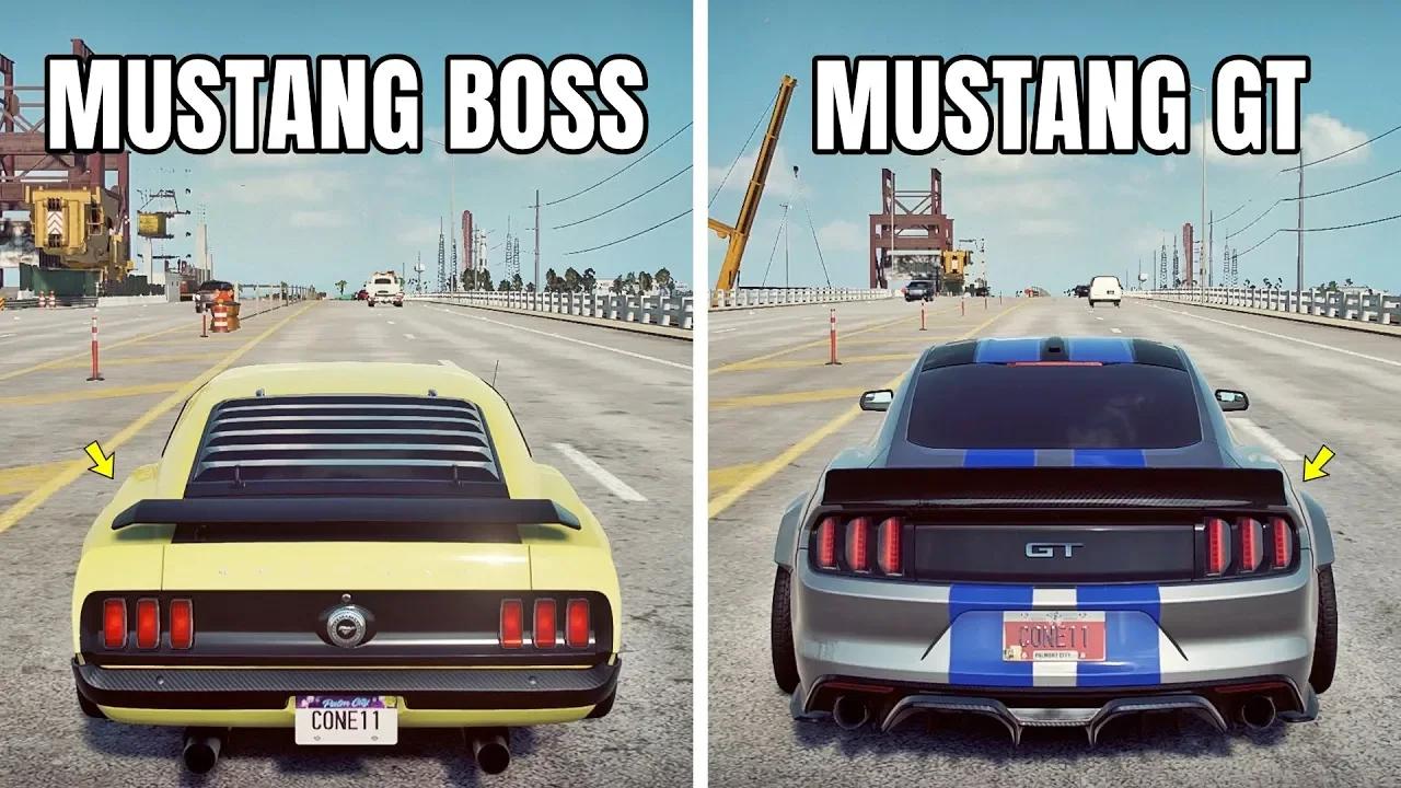 NFS Heat: MUSTANG GT VS MUSTANG BOSS 302 (WHICH IS FASTEST?)