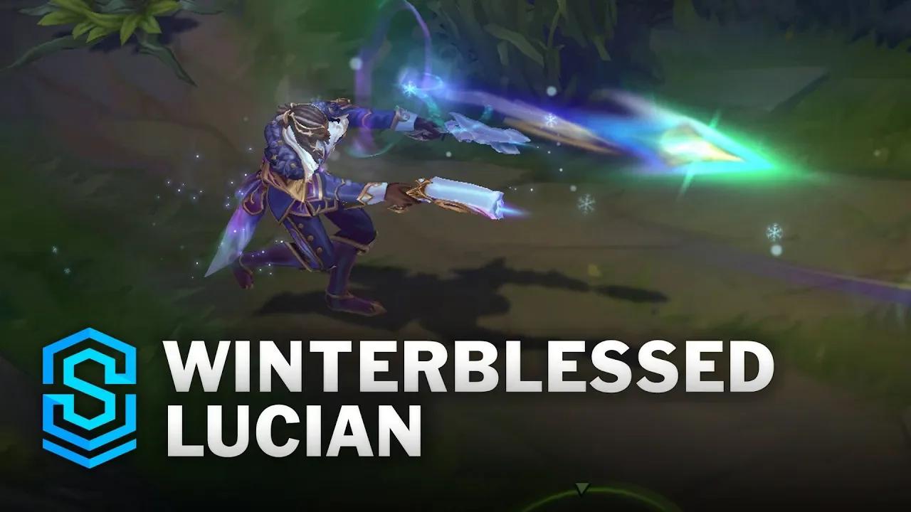 Winterblessed Lucian Skin Spotlight - Pre-Release - PBE Preview ...