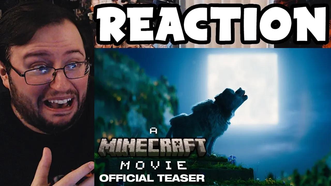 Gor's "A Minecraft Movie Teaser Trailer" REACTION (MY BRAIN IS BROKEN!)