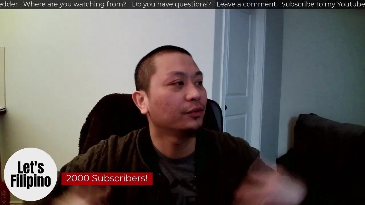 2000 Subscribers Live Stream (Tagalog)