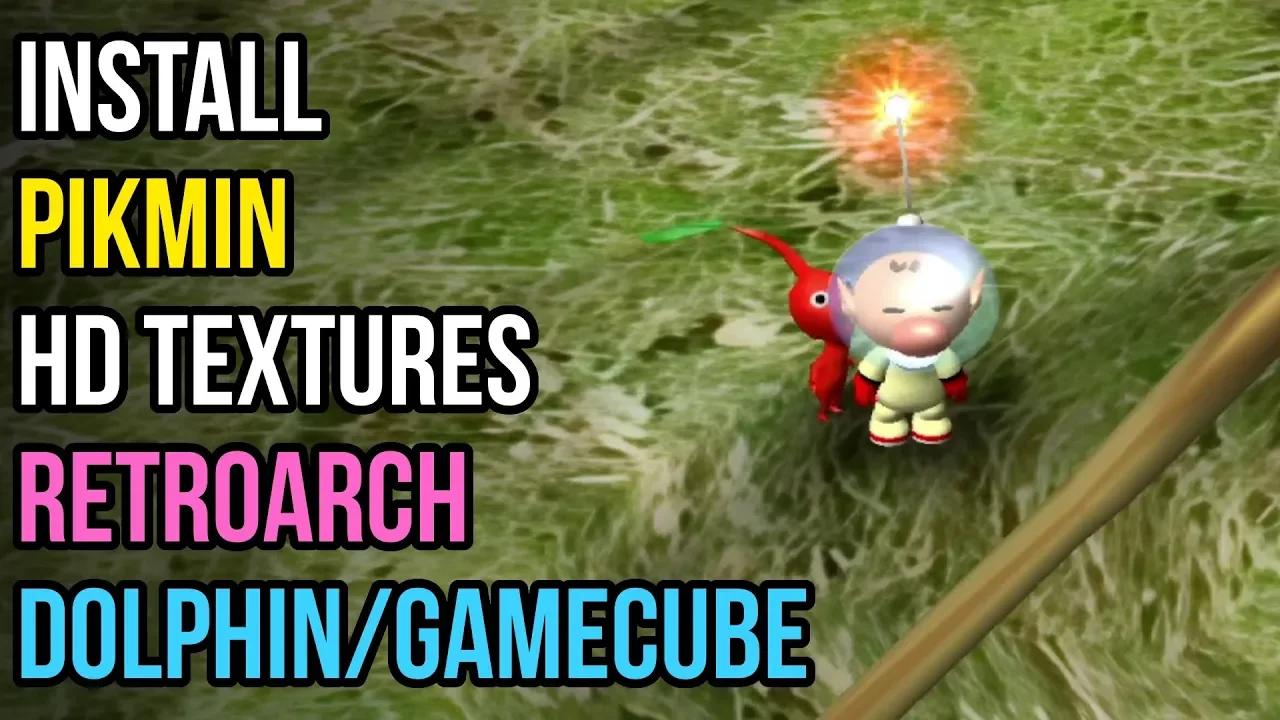 How to Install Pikmin HD Textures in RetroArch Dolphin