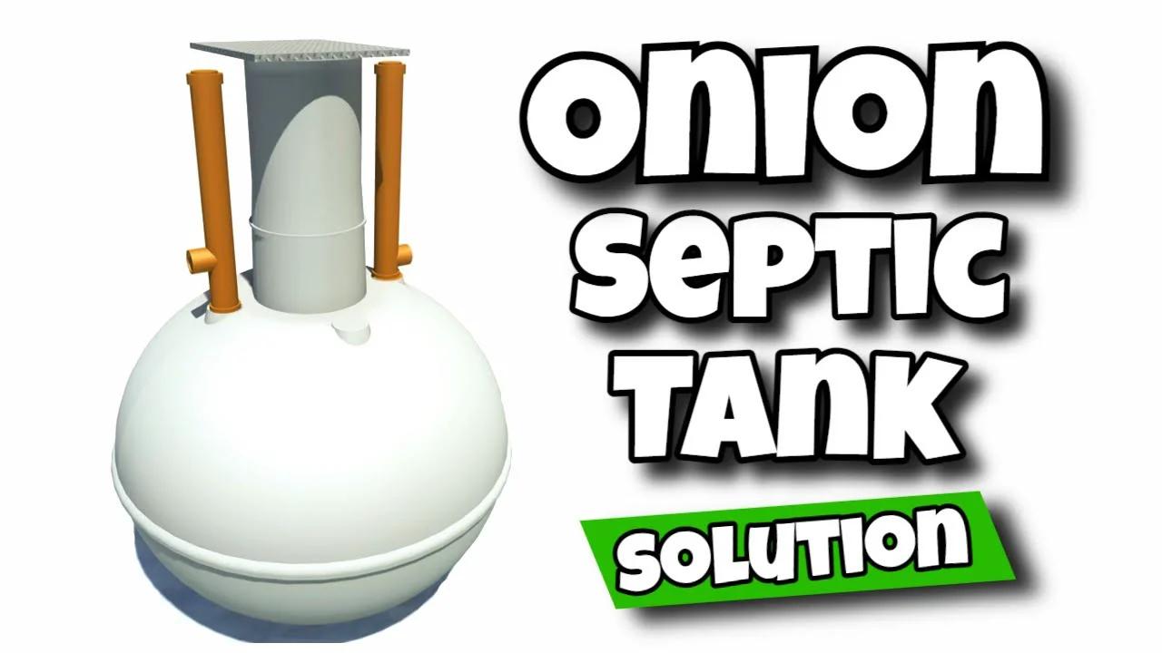 onion septic tank