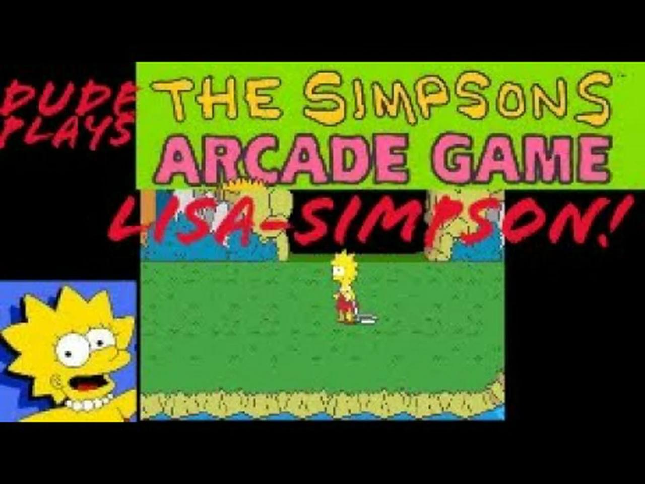 Dude's Simpsons Arcade Game: Lisa!