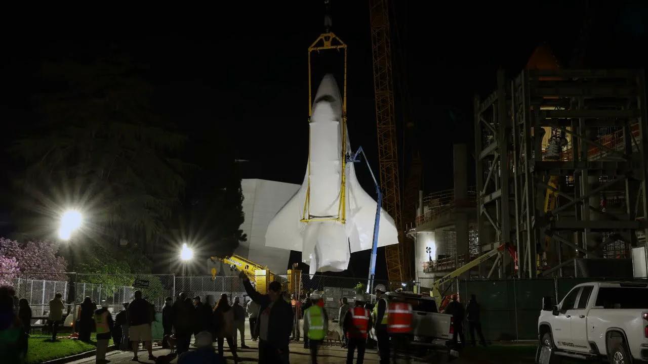 Space Shuttle Endeavour Stack