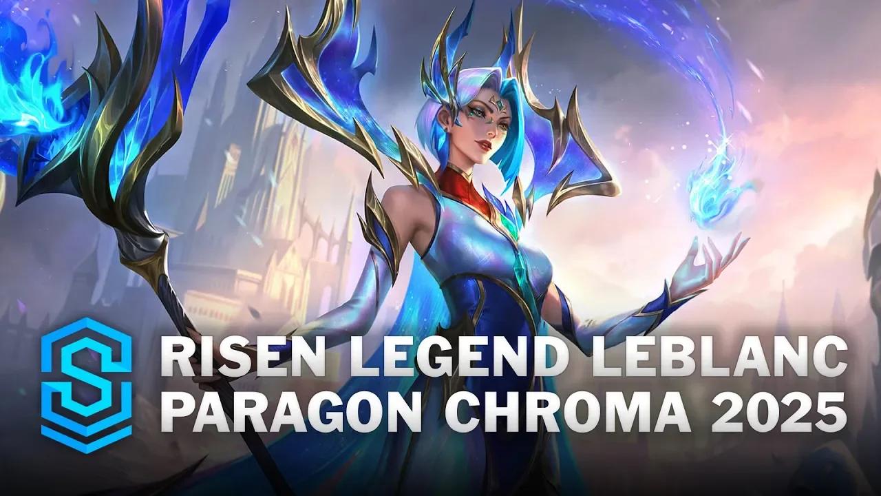 Paragon Chroma Risen Legend LeBlanc Skin Spotlight - League of Legends