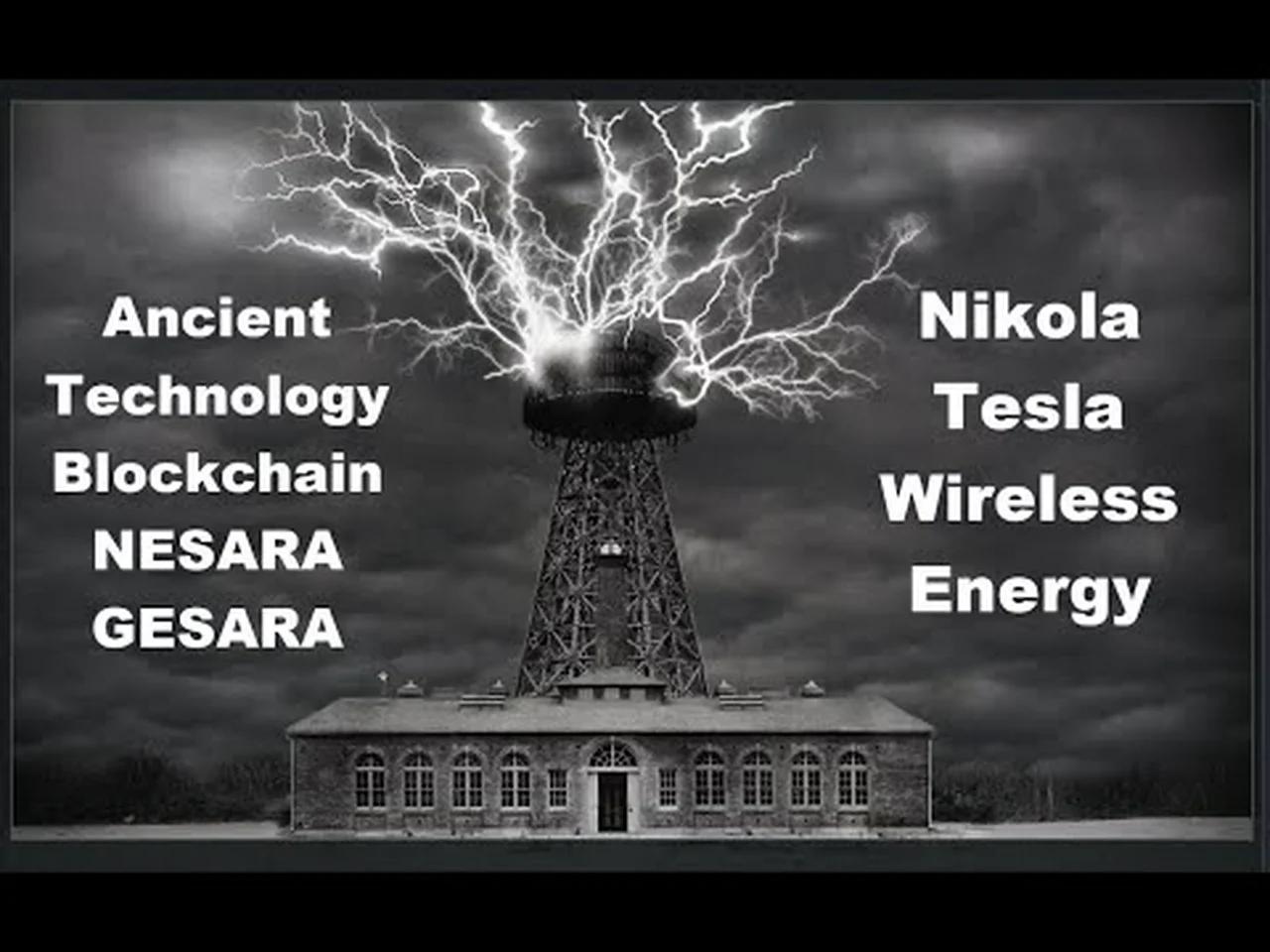 Wireless Energy 3 6 9 Nikola Tesla Blockchain Technology