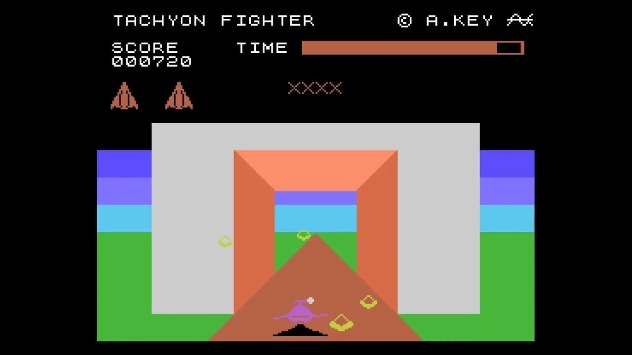 Memotech MTX Game: 3D Tachyon Fighter (1984 Continental Software)