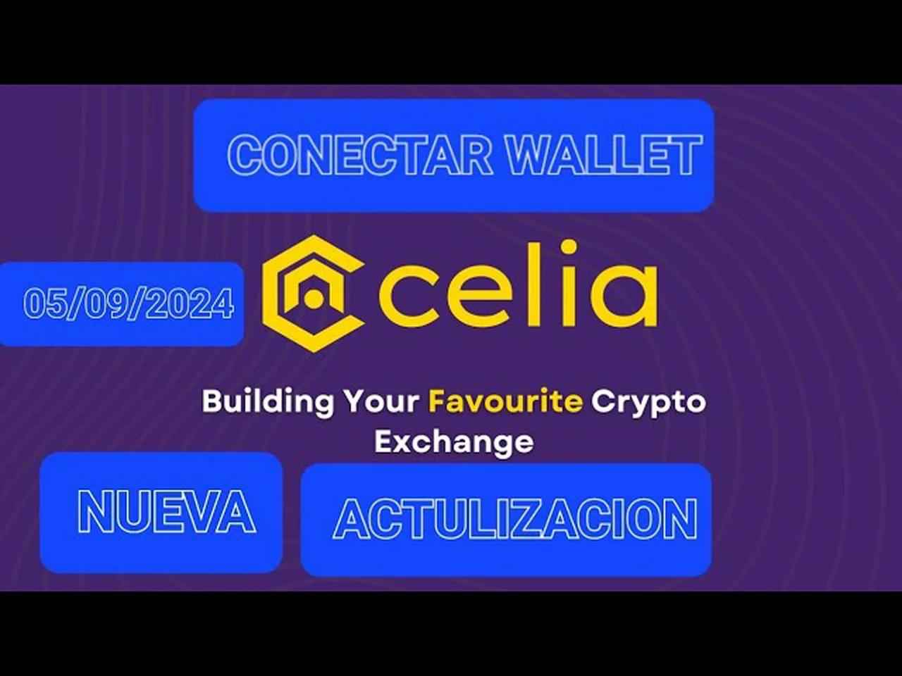 #CELIA #FINANCE 🔥 COMO CONECTAR LA WALLET🔥NUEVA ACTUALIZACION🔥🤑🔥