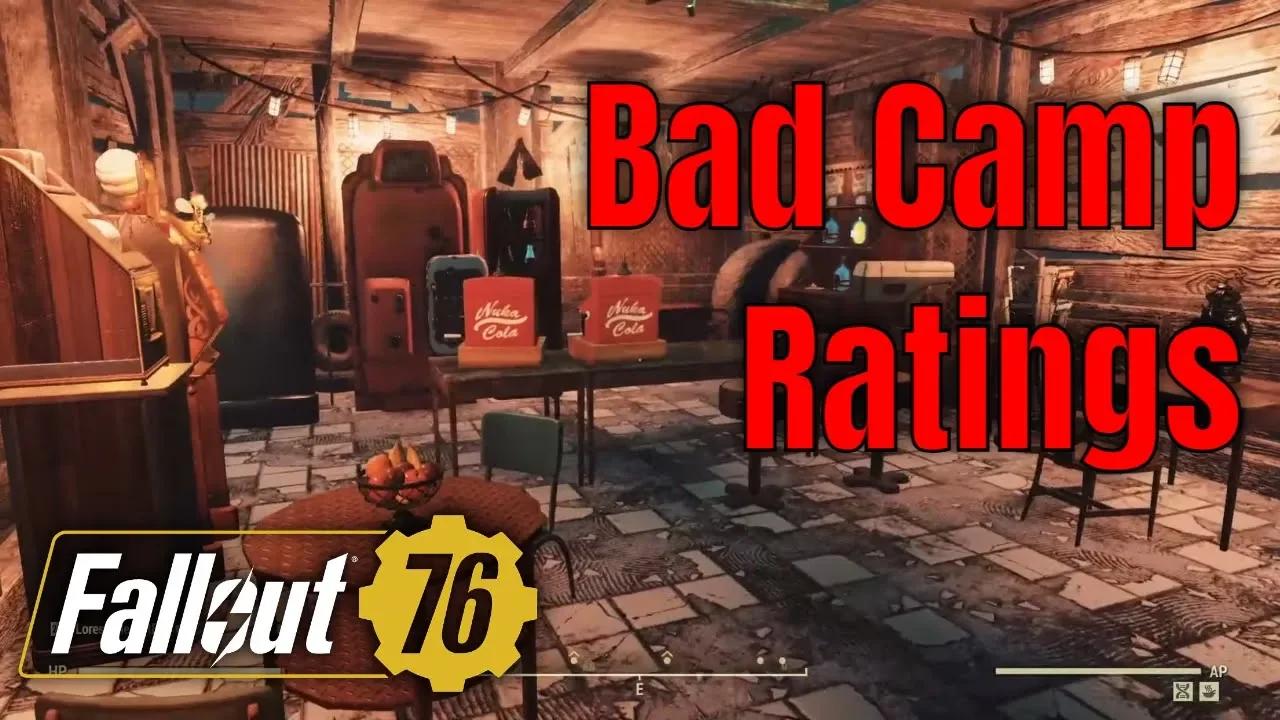 Bad Fallout 76 Camp Rating Where Everything Is Peaceful And Tranquility ...