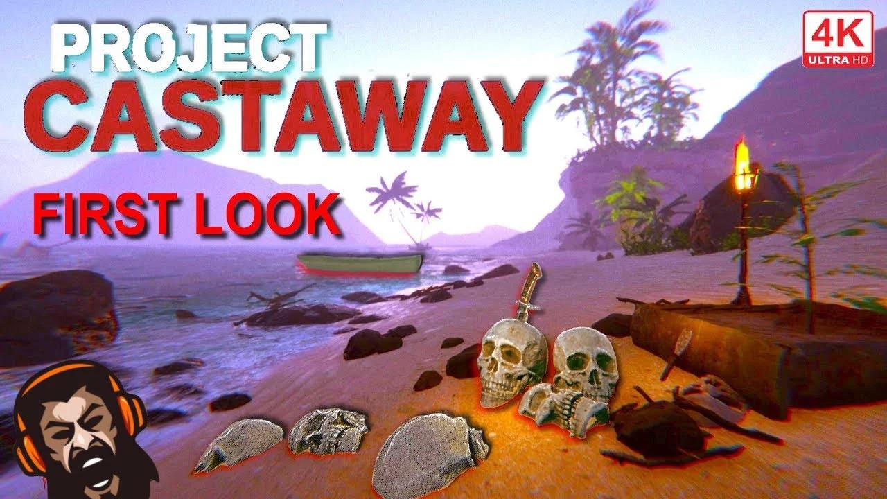 Project Castaway Ep1 Amazing Looking Survival Game First look