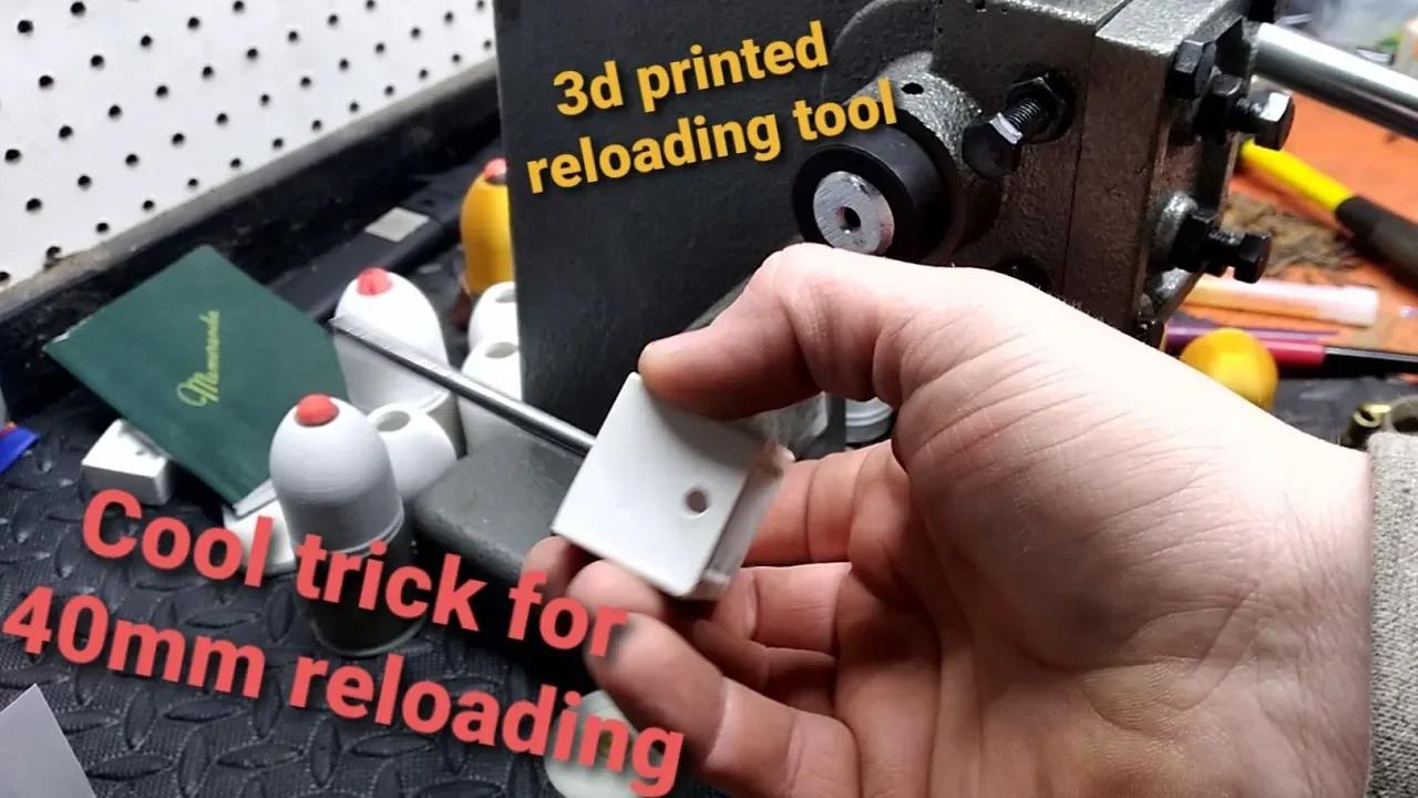 Blank Punch for 40mm Reloading