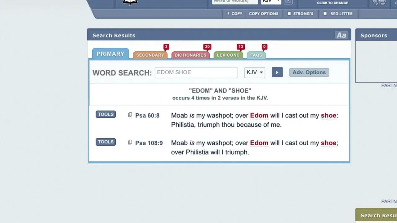 THE "KISS MY BOOT" ISRAELITES (Is It Edifying?)