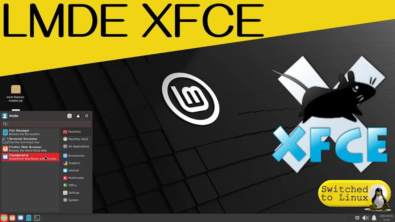 Installing And Theming Xfce On Lmde Linux Mint Debian Edition With Xfce