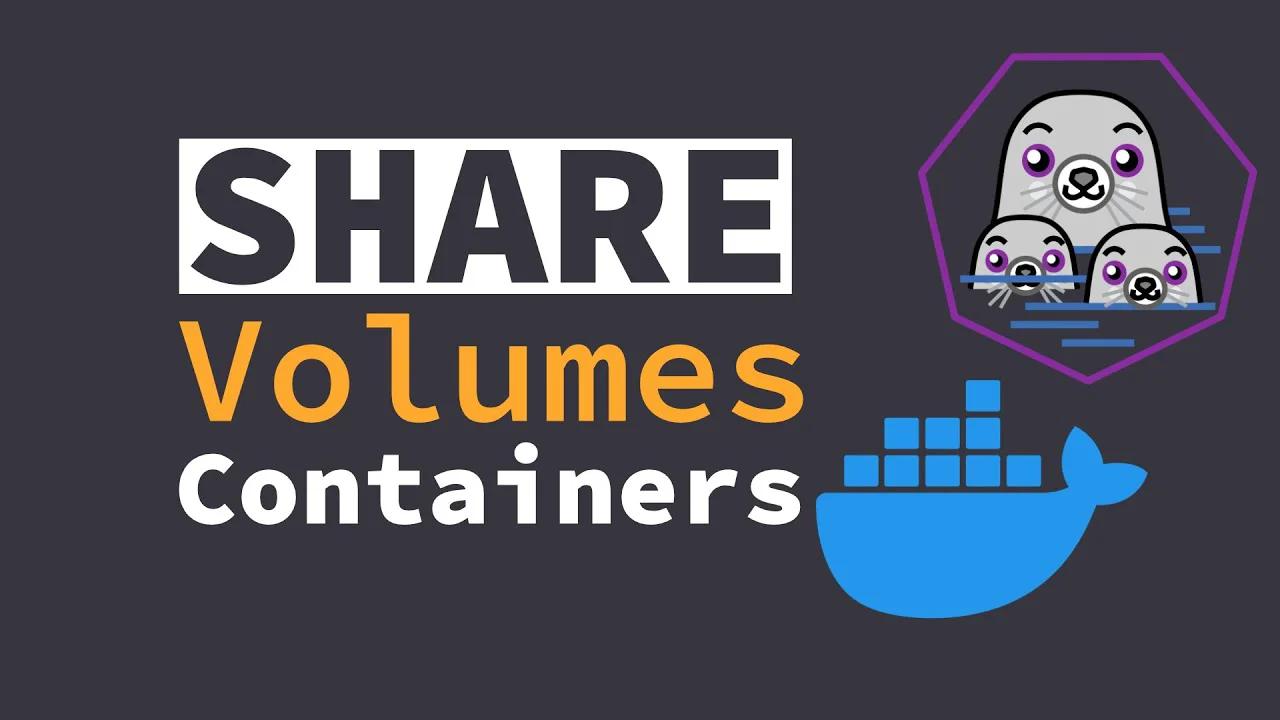 Share Volumes Between Multiple Containers | Podman or Docker