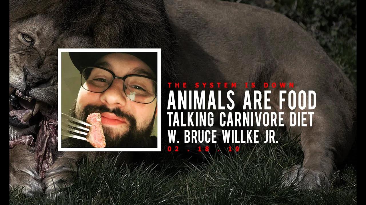 98: Animals Are Food. Talking Carnivore Diet w. Bruce Willke Jr.