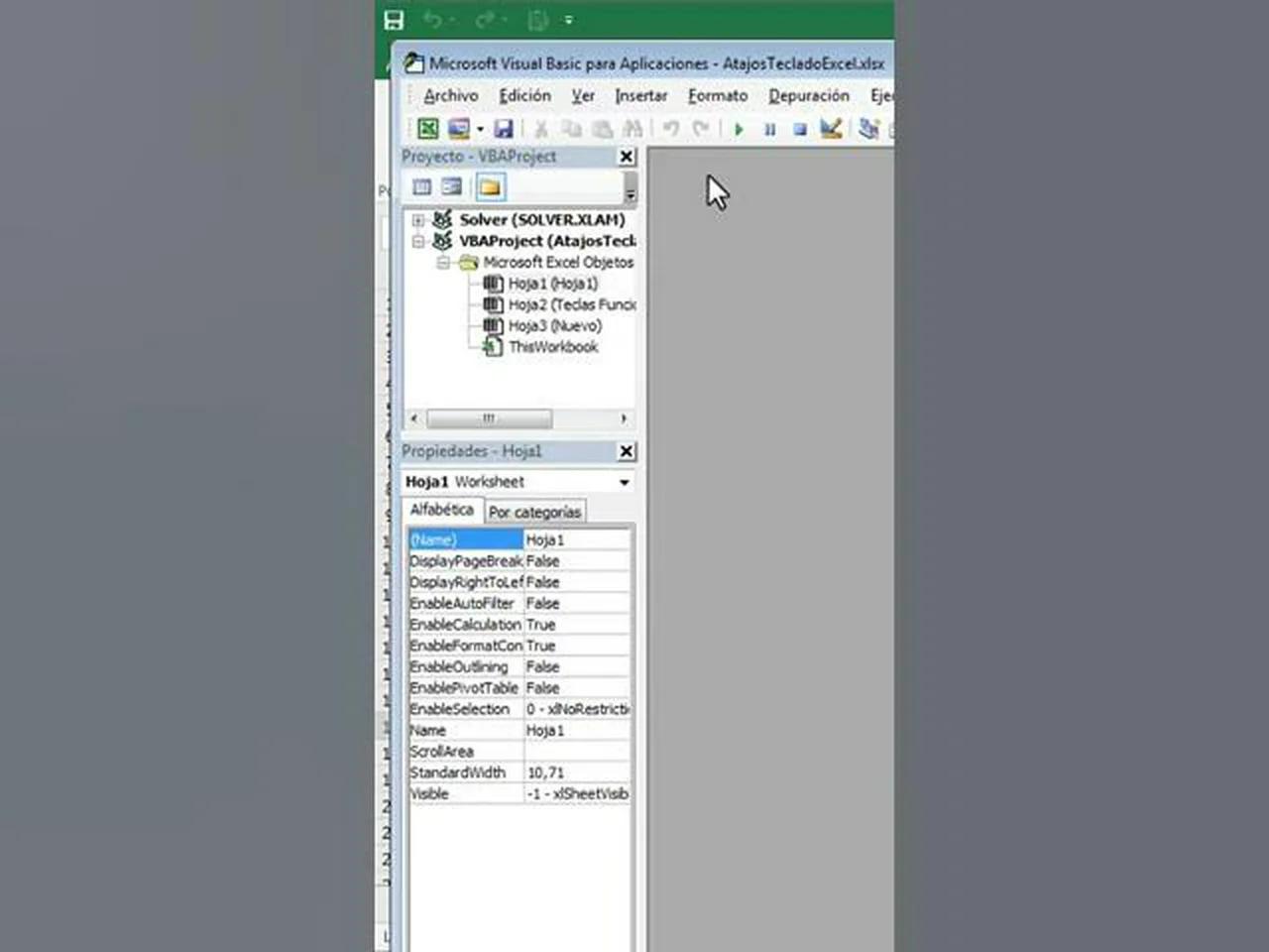 Cómo ABRIR el editor VBA en EXCEL | 🚧 Atajo Excel # 70