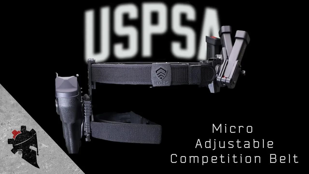 KORE IPSC Shooting Competition Belt Review | The Best USPSA Competition ...