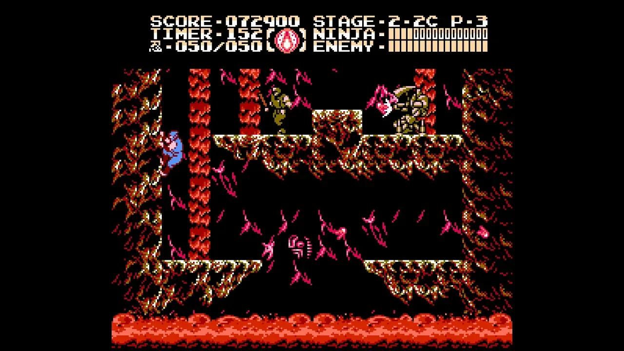Ninja Gaiden III: The Ancient Ship of Doom (NES) - Act II