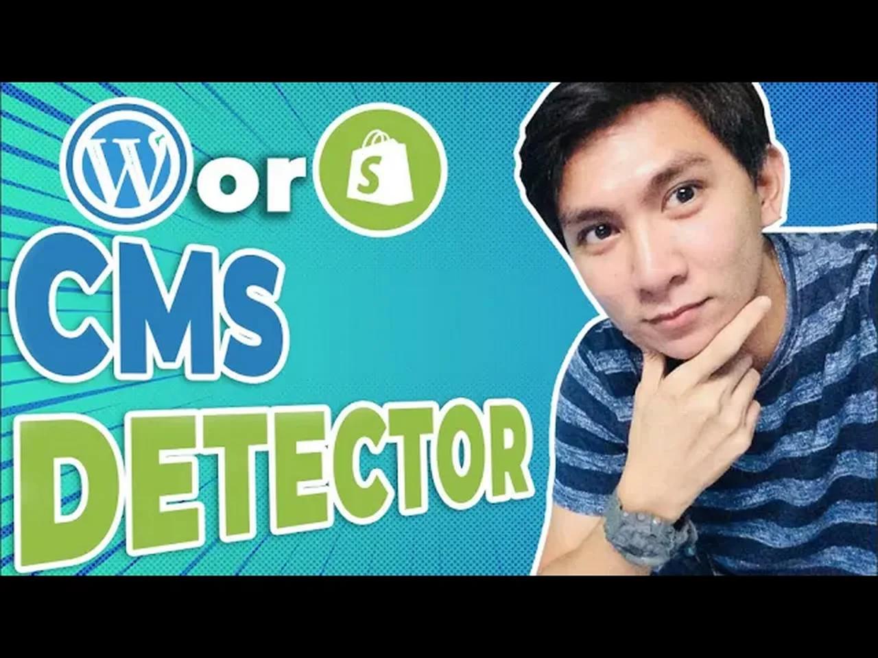 CMS Detectors Tools To Identify the Platform in 2021