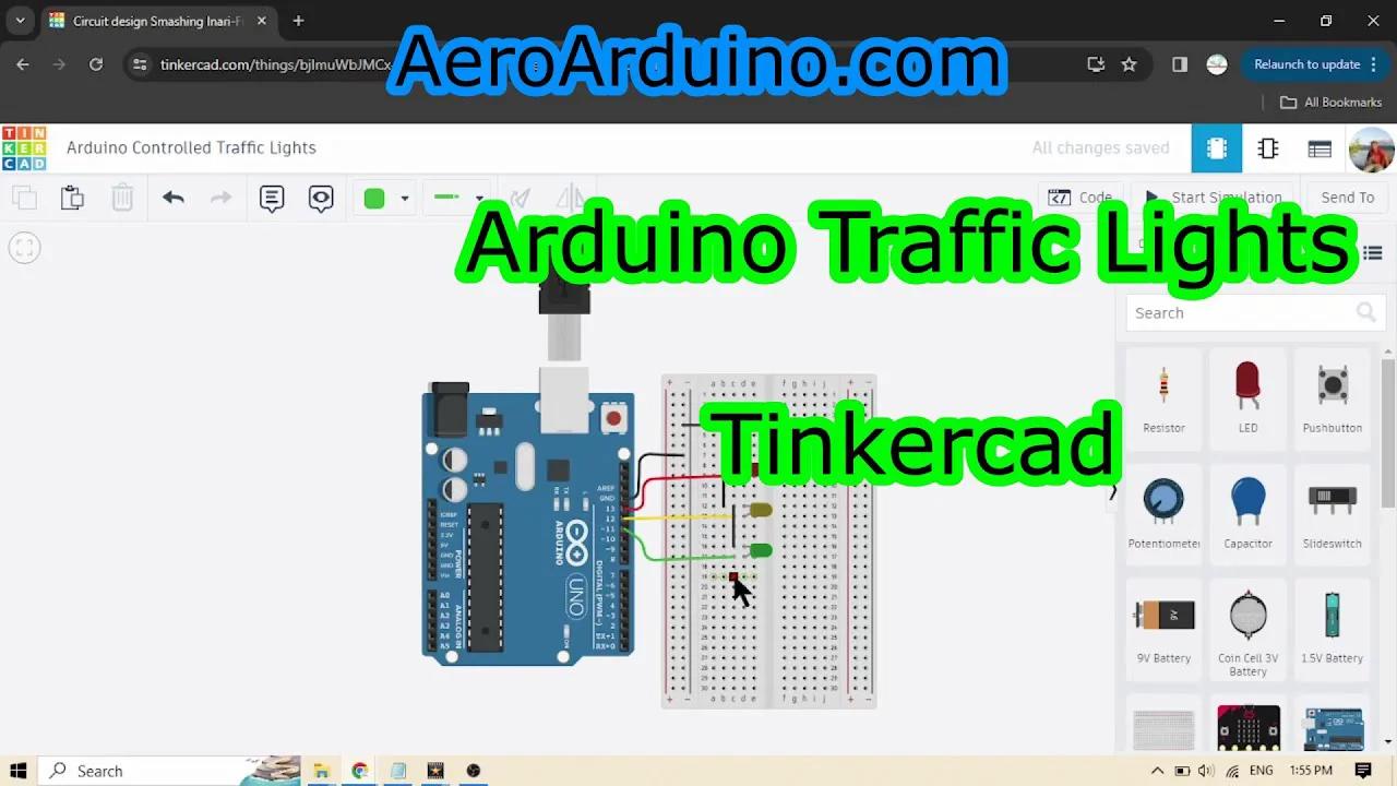 How I made Traffic Lights For My Kids With #Arduino #Tinkercad #STEM # ...