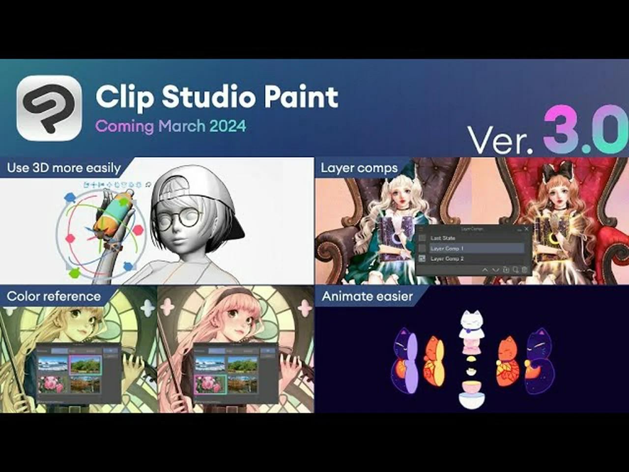 CLIP STUDIO 3.0 INFORMACION 🔥😎