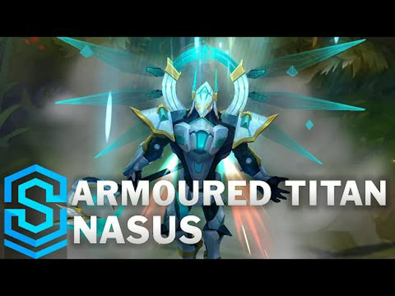 Armored Titan Nasus Skin Spotlight - Pre-Release - League of Legends