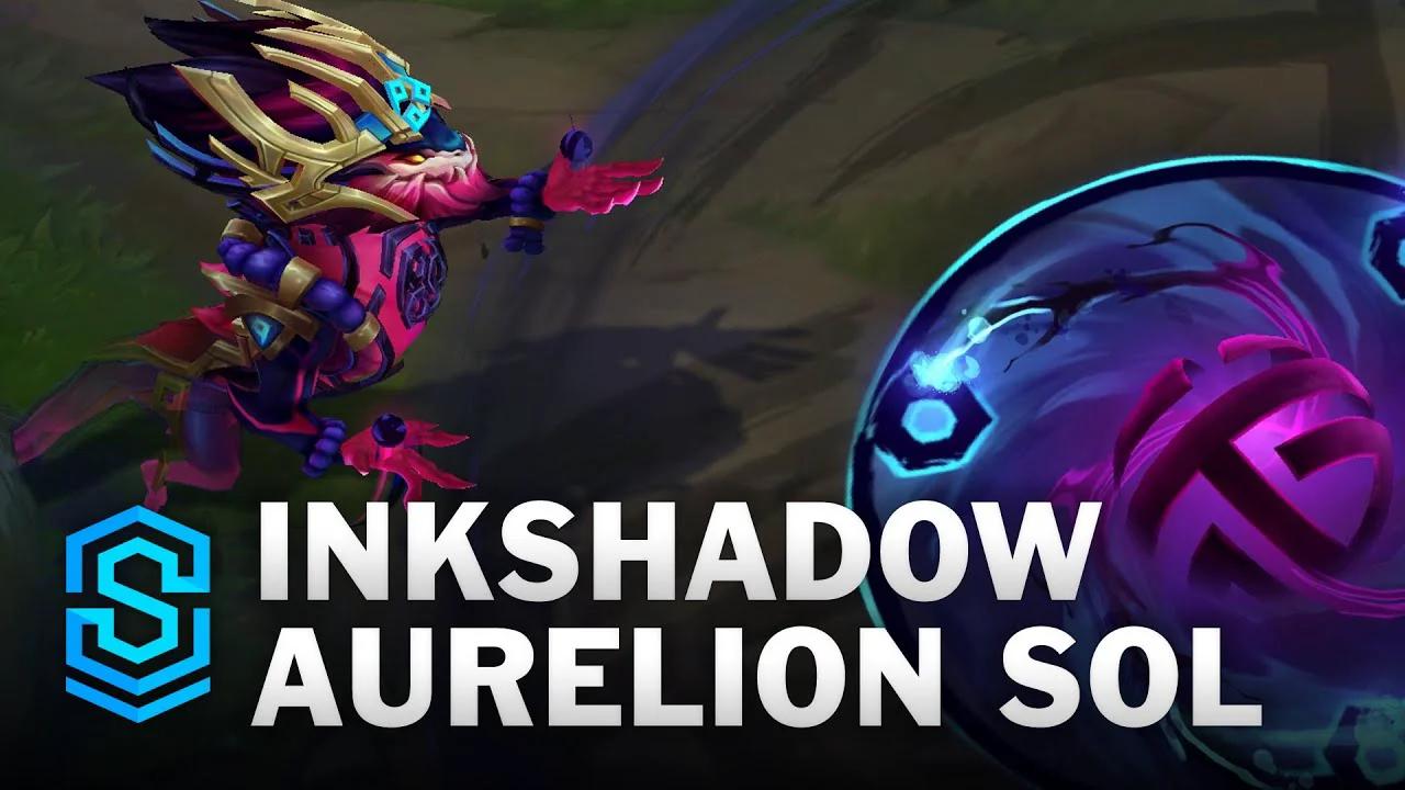 Inkshadow Aurelion Sol Skin Spotlight - Pre-Release - PBE Preview ...