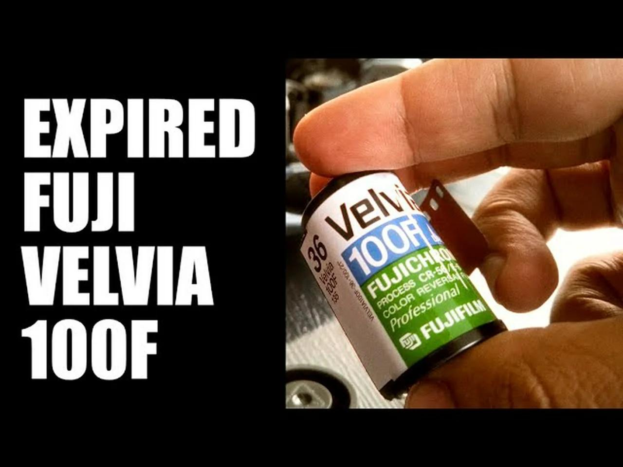 EXPIRED FUJI VELVIA 100F SLIDE FILM REVIEW VIDEO EDITED WITH DEHANCER ...