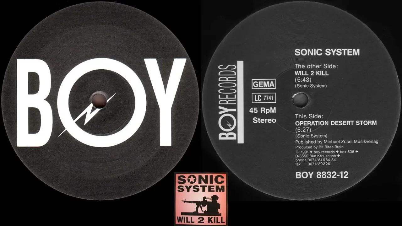 Sonic System - Operation Desert Storm (Bombing-Attack-Mix) 1991
